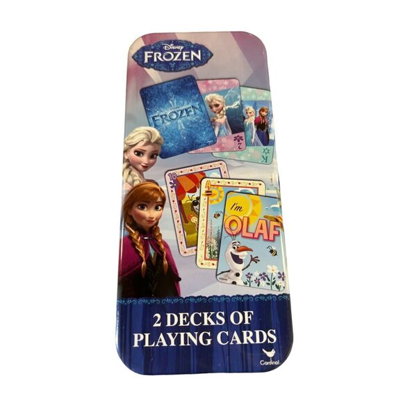Disney | Games | New Disney Frozen Elsa Anna Olaf 2 Decks Of Playing ...